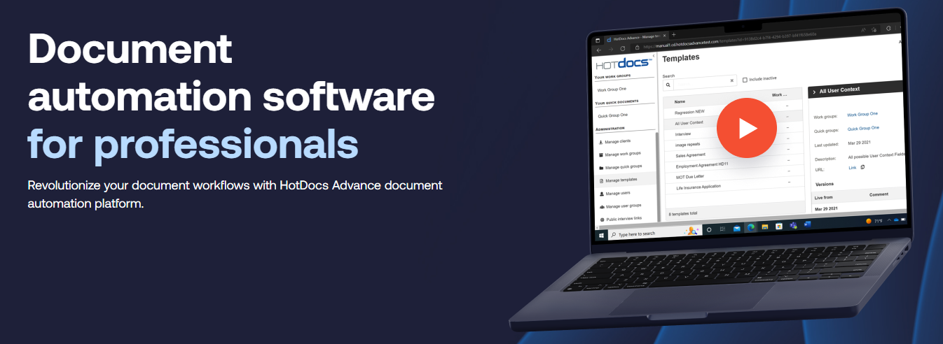 How to migrate from HotDocs Classic to HotDocs Advance